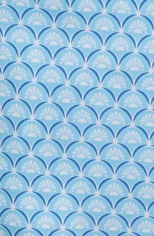 VINTAGE SUMMER Printed Stretch Volley Swim Trunks