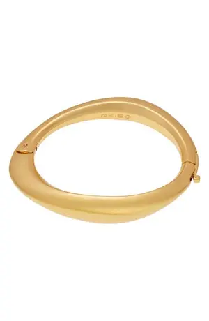 REISS Sierra Hinge Bracelet - Gold Tone