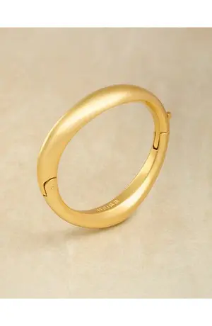 REISS Sierra Hinge Bracelet - Gold Tone