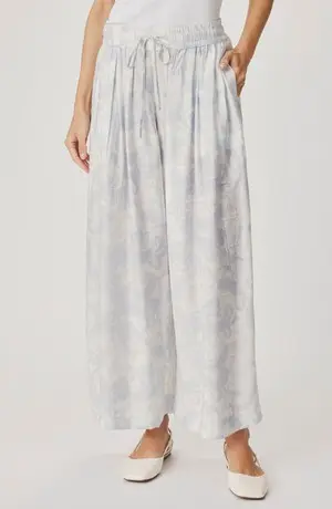 Splendid Paisley Wide-leg Pants