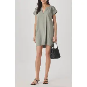 Splendid Short Sleeve Shift Dress - Eucalyptus