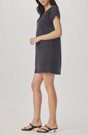 Splendid Short Sleeve Shift Dress - Lead