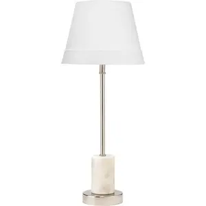 JAMIE YOUNG CO. Darcey Marble Table Lamp - White