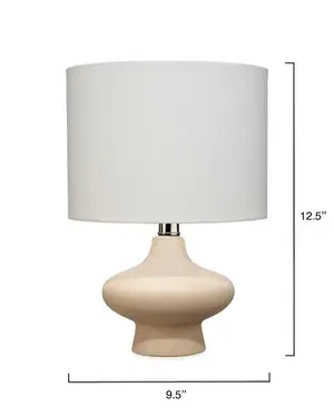 JAMIE YOUNG CO. Dawkins Ceramic Table Lamp