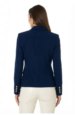 THE NOLI SHOP Sasha Double Breasted Blazer - Navy