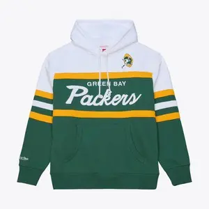 Mitchell & Ness Bay Packers Head Coach Hoodie - Green