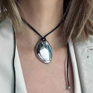 OUTOFOFFICE Bold Sculptural Cord Necklace
