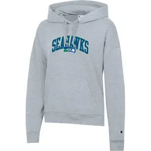 Champion Seattle Seahawks Powerblend Hoodie - Heather Gray