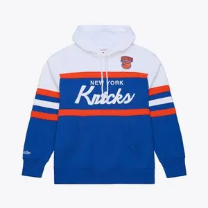 Mitchell & Ness New York Knicks Head Coach Hoodie - Royal