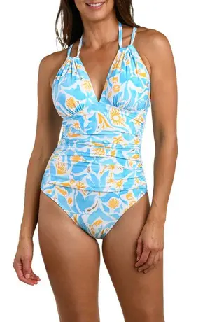 La Blanca Keyhole One-piece Swimsuit