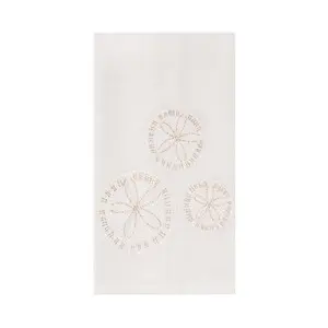 C&F HOME Gold Coast Sand Dollars 100% Cotton Handtowel - White