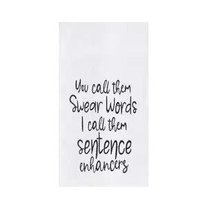 C&F HOME You Call Them Swear Words Towel