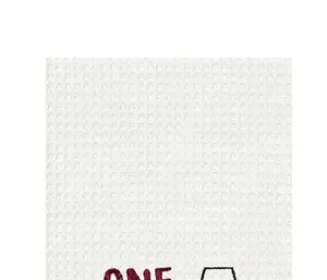 C&F HOME One Wine Two Wine Three Wine" Waffle Weave Dishtowel