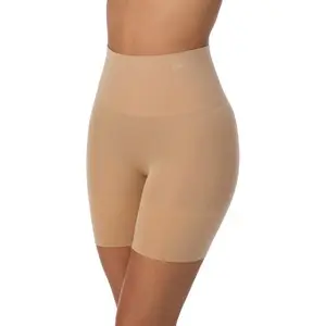 Dkny Seamless Litewear High Leg Shaper Shorts - Glow