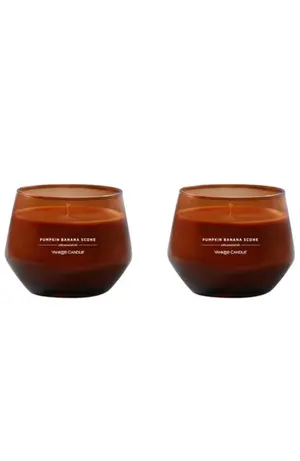 YANKEE CANDLE Pumpkin Banana Scone Studio Candle With Essential Oils - Dark Orange