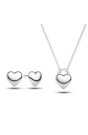 SIF JAKOBS JEWELLERY Valentine Julia Jewelry Set - 925 Sterling Silver/white