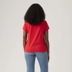 LEVI'S Graphic Logo Crewneck T-shirt - True Red