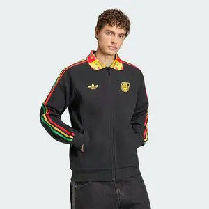 Adidas Jamaica X Bob Marley Away Anthem Jacket - Black
