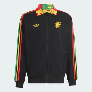 Adidas Jamaica X Bob Marley Away Anthem Jacket - Black