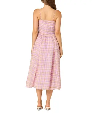 Astr The Label Lahela Plaid Dress