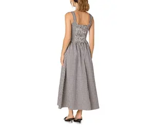 Astr The Label Temperance Button-front Dress