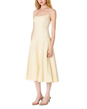 NIA Amor Cut Out Midi Dress