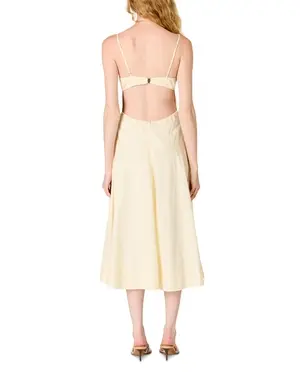 NIA Amor Cut Out Midi Dress