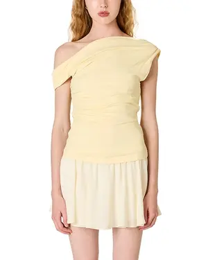 NIA Mariposa One Shoulder Top