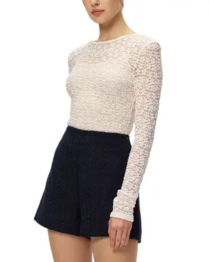 ELODIE THE LABEL Ciela Lace Top
