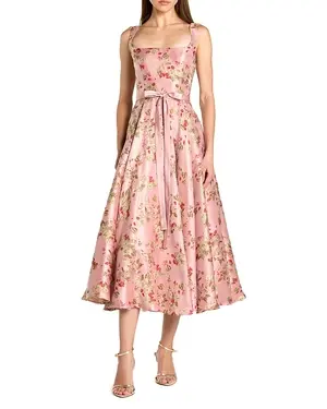 Petite Floral Midi Dresses