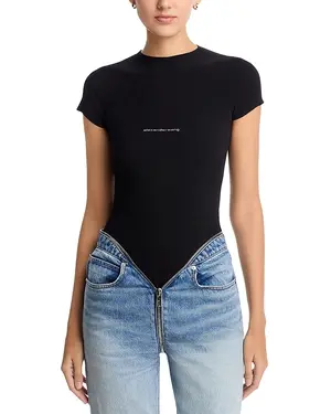 Alexander Wang Logo Tee - Black