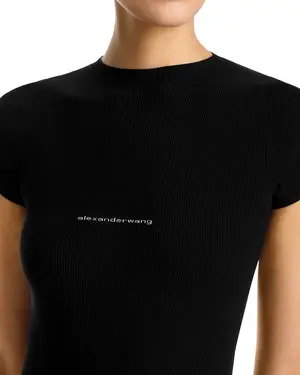 Alexander Wang Logo Tee - Black