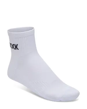 BIRKENSTOCK Logo Crew Socks - White