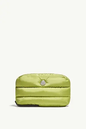 Moncler Caradoc Quilted Beauty Case - Green