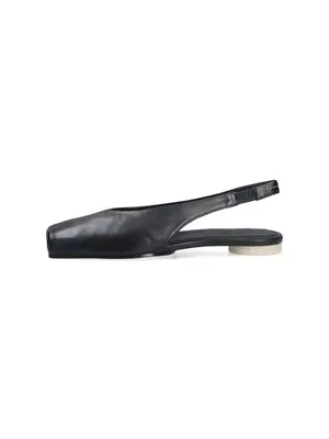 MAISON MARGIELA Slingback Ballet Flats - Black