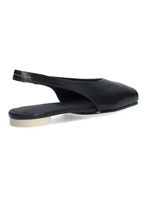 MAISON MARGIELA Slingback Ballet Flats - Black