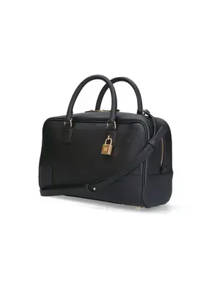 Loewe Amazona 28 Handbag - Black