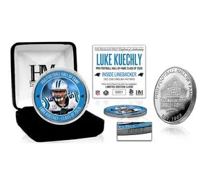 HIGHLAND MINT Luke Kuechly 2026 Nfl Hall Of Fame Induction Co - One-color