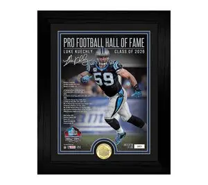 HIGHLAND MINT Luke Kuechly 2026 Nfl Hall Of Fame Induction Fr Ame - One-color