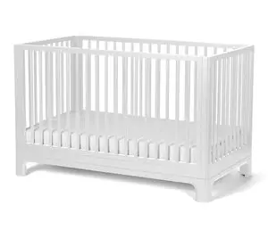 LITTLE SEEDS Posey Island Crib In True White - One-color