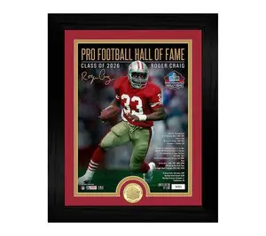 HIGHLAND MINT Roger Craig 2026 Nfl Hall Of Fame Induction Fra Me - One-color