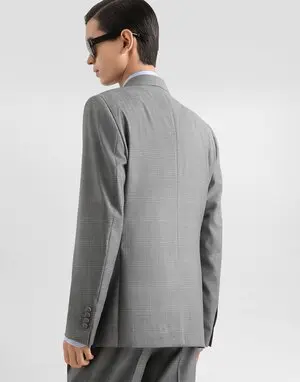 Dolce & Gabbana Double-breasted Martini Glen Plaid Jacket