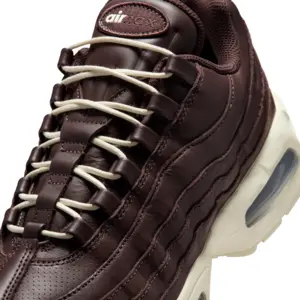 Nike Air Max 95 Big Bubble Leather Sneakers - Brown