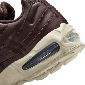 Nike Air Max 95 Big Bubble Leather Sneakers - Brown