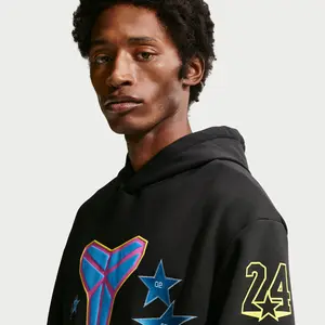 Nike Kobe Fleece Pullover Basketball Hoodie - Black