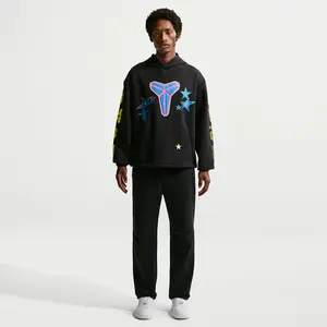 Nike Kobe Fleece Pullover Basketball Hoodie - Black
