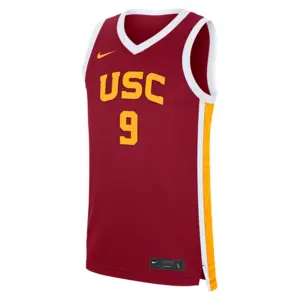 Nike Jazzy Davidson Usc Replica Dri-fit College Basketball Jersey - Red