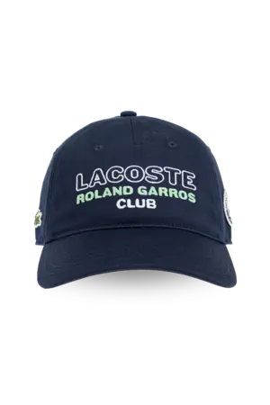 Lacoste Roland Garros Club Baseball Cap - Navy Blue