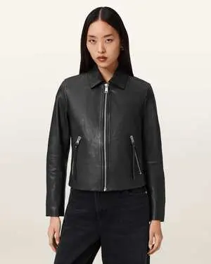 ALLSAINTS Danbury Leather Biker Jacket