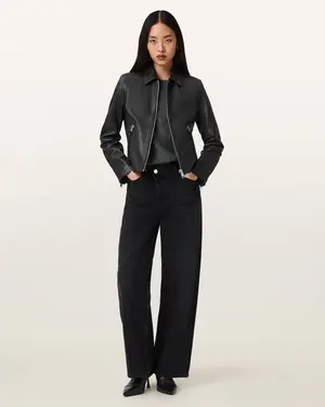 ALLSAINTS Danbury Leather Biker Jacket